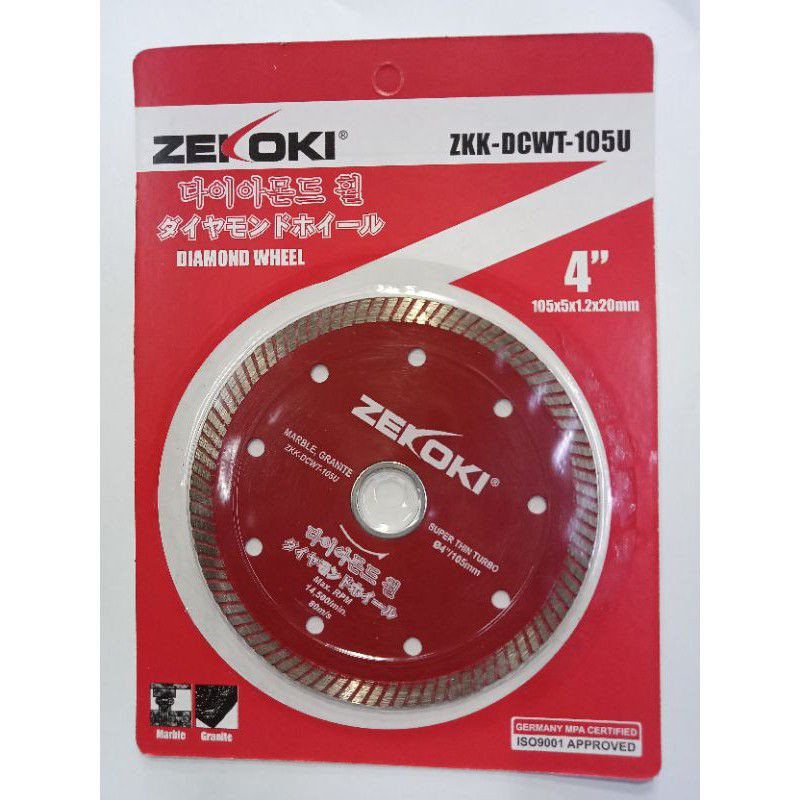 ZEKOKI DIAMOND CUTTING WHEEL